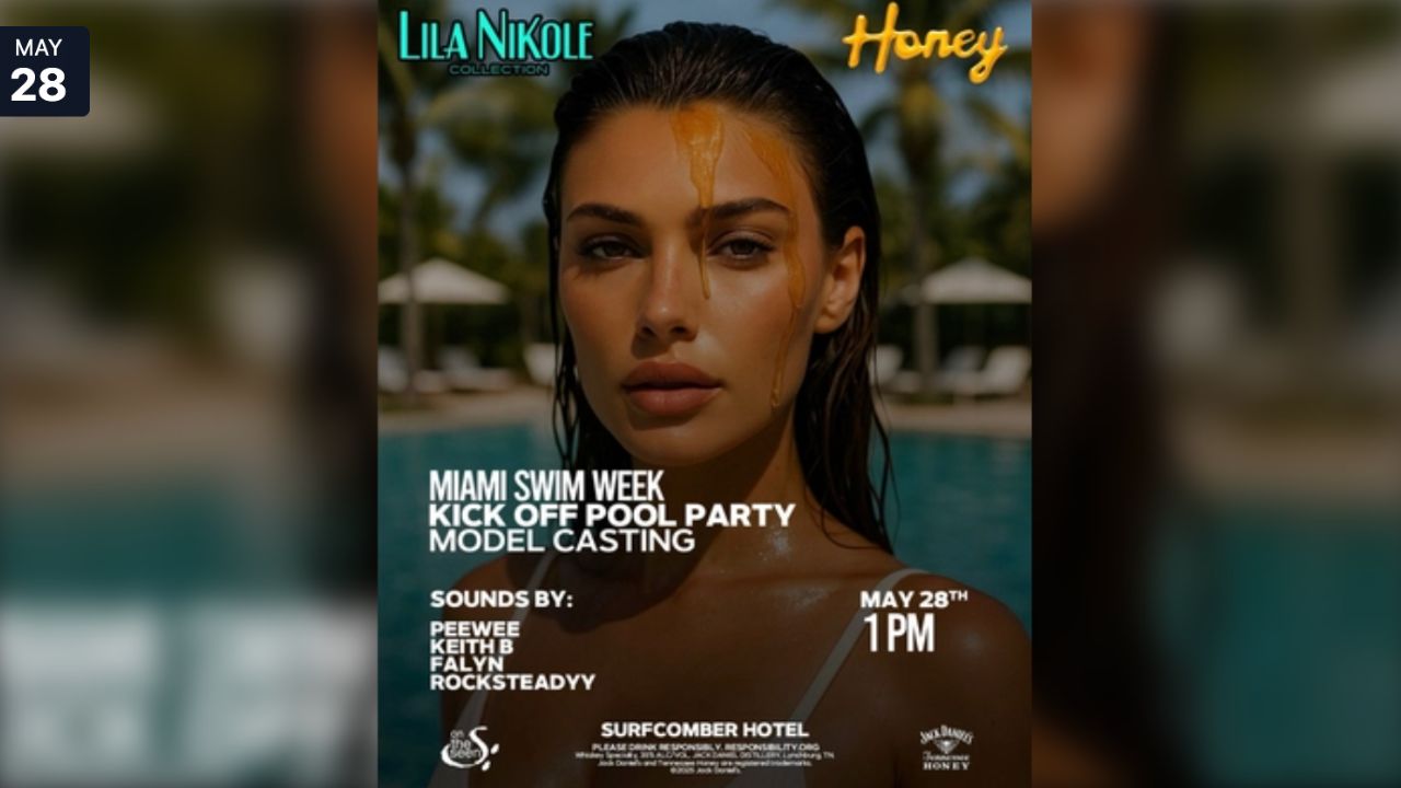 Lila Nikole’s Collection’s Golden Standard Pool Party & Model Casting - Miami Swim Week® - The Shows